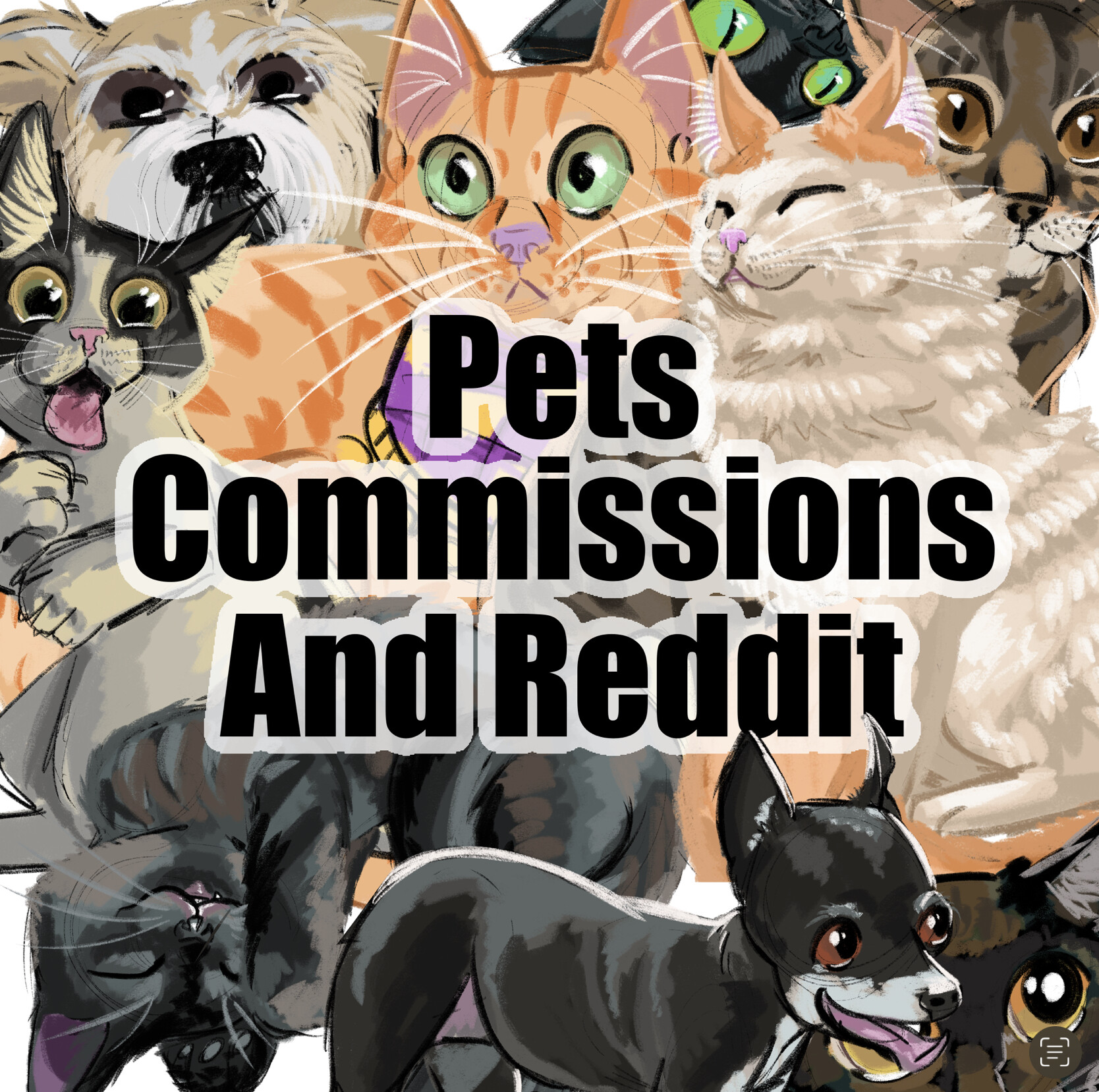 ArtStation - Reddit Gets Drawn [Pets]