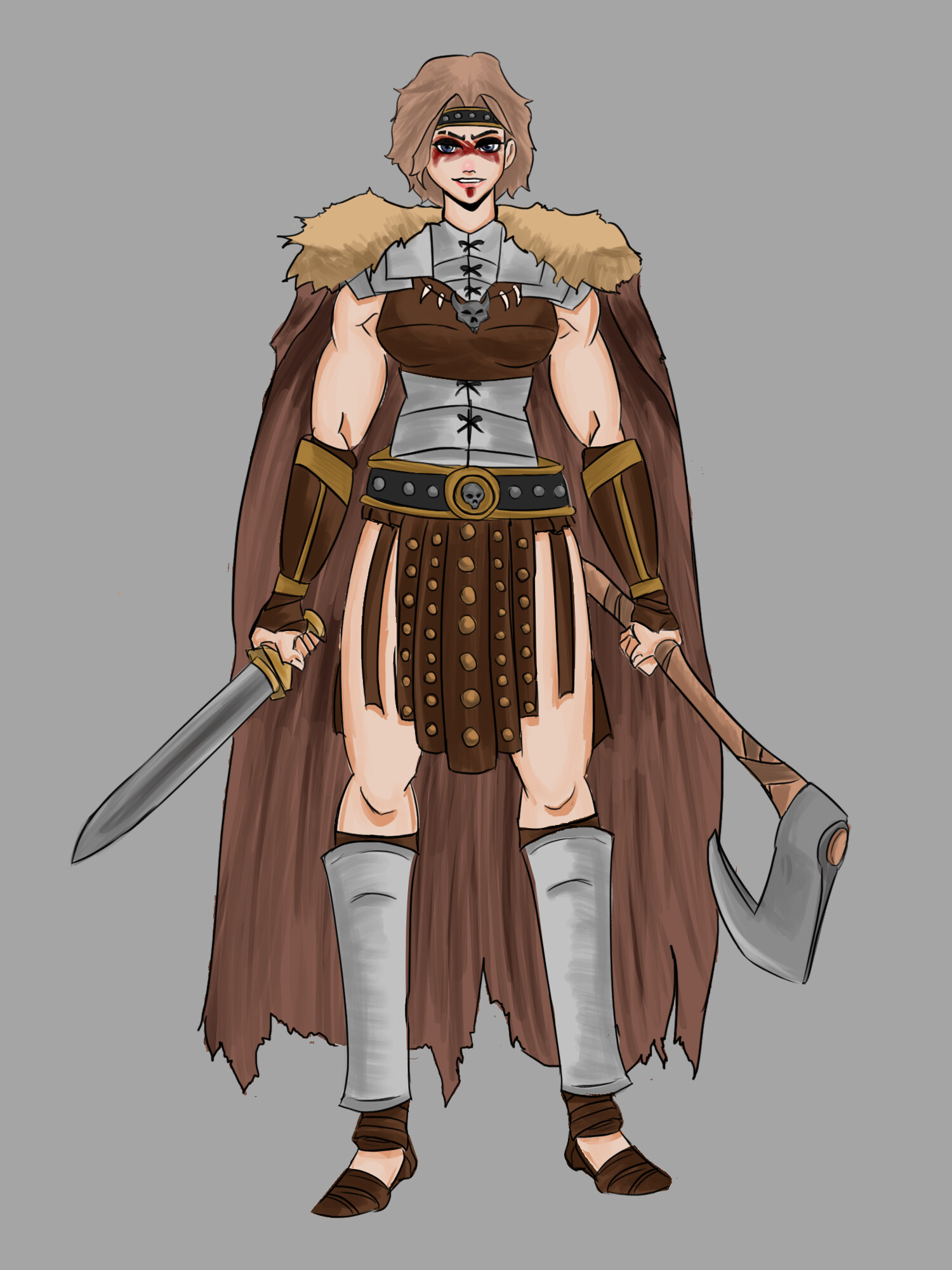 ArtStation - CONCEPT: BARBARIAN