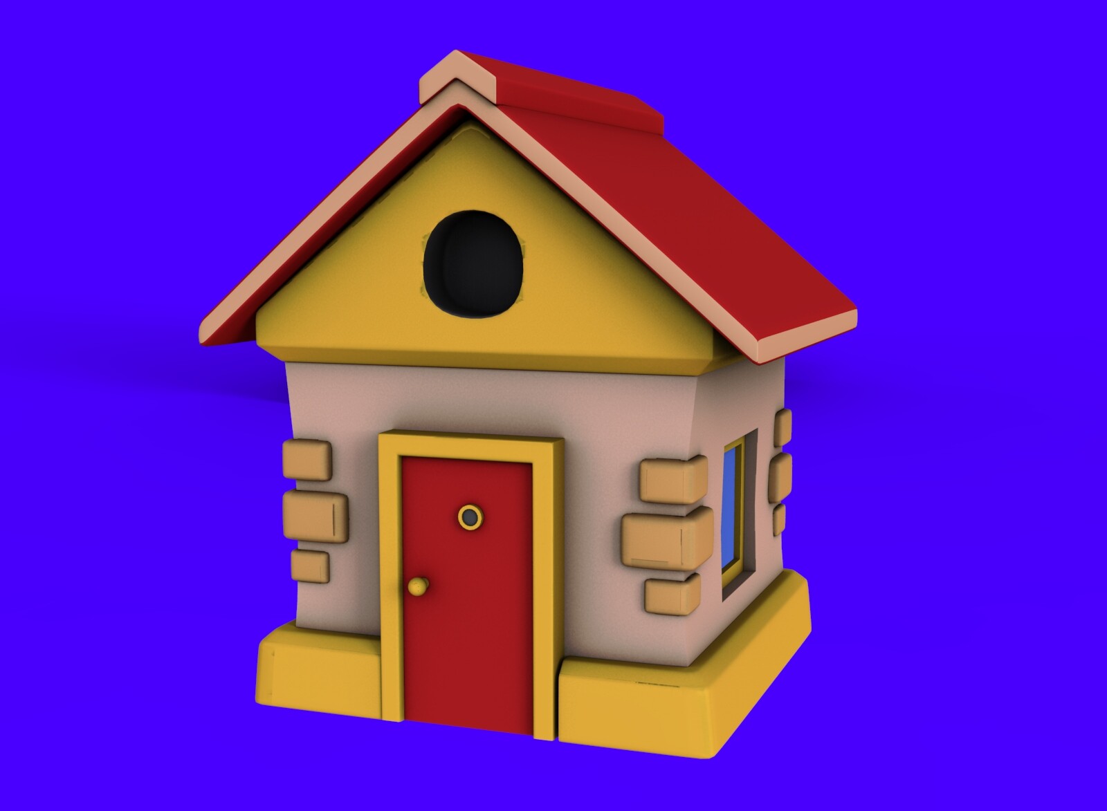 ArtStation - cartoon house