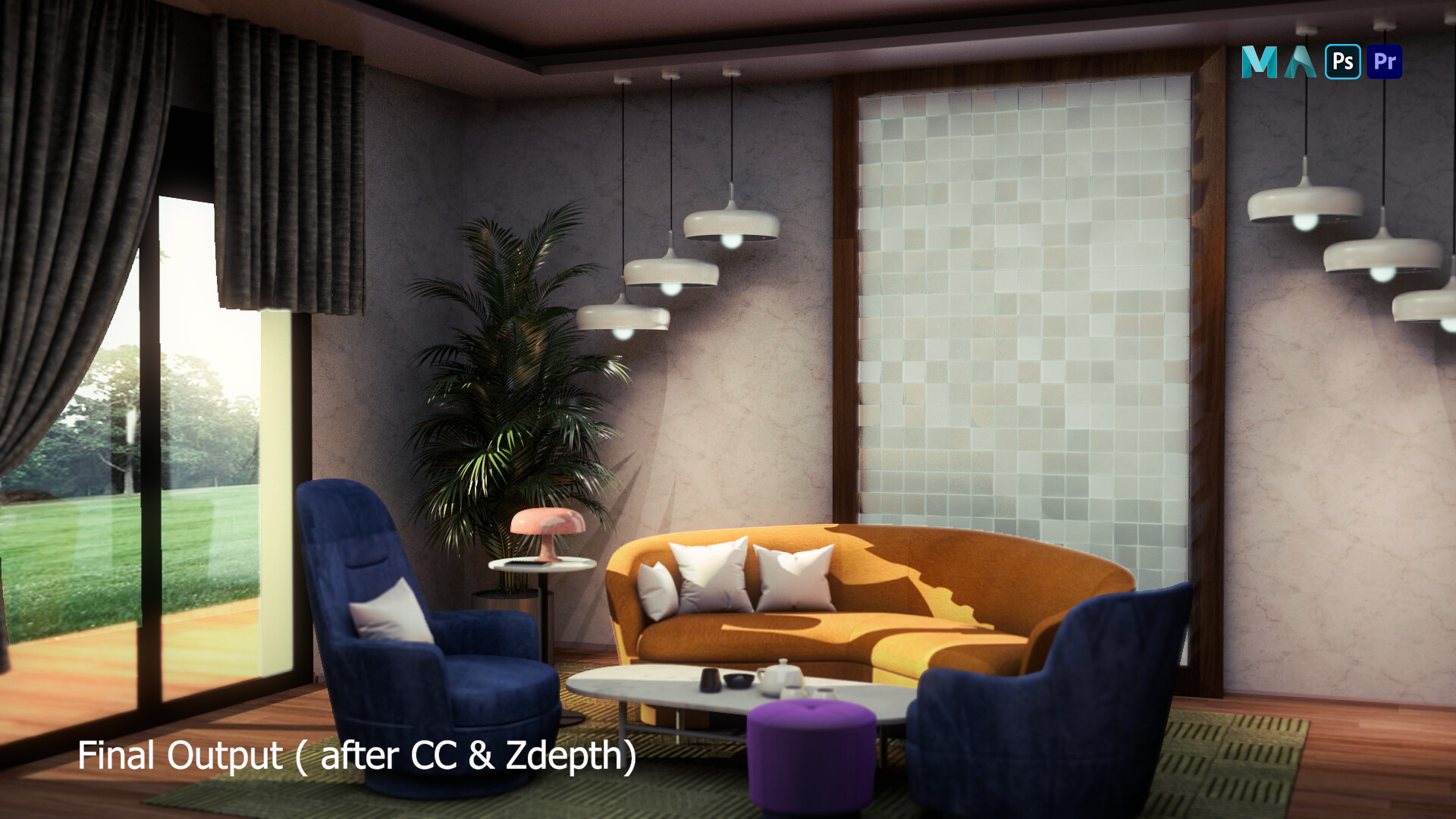 ArtStation - CGI lighting (Day Scene)