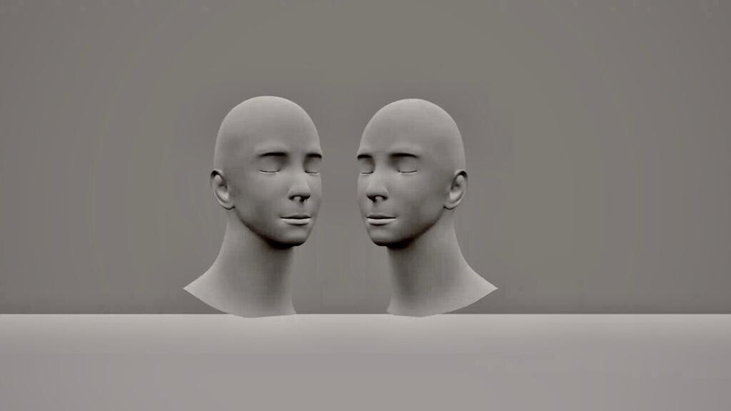 ArtStation - face Model For printing