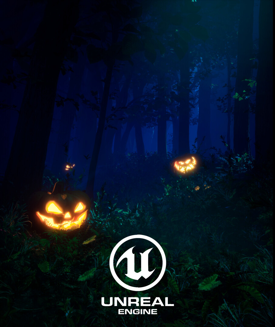 ArtStation - Spooky Forest ( Creep It Real )