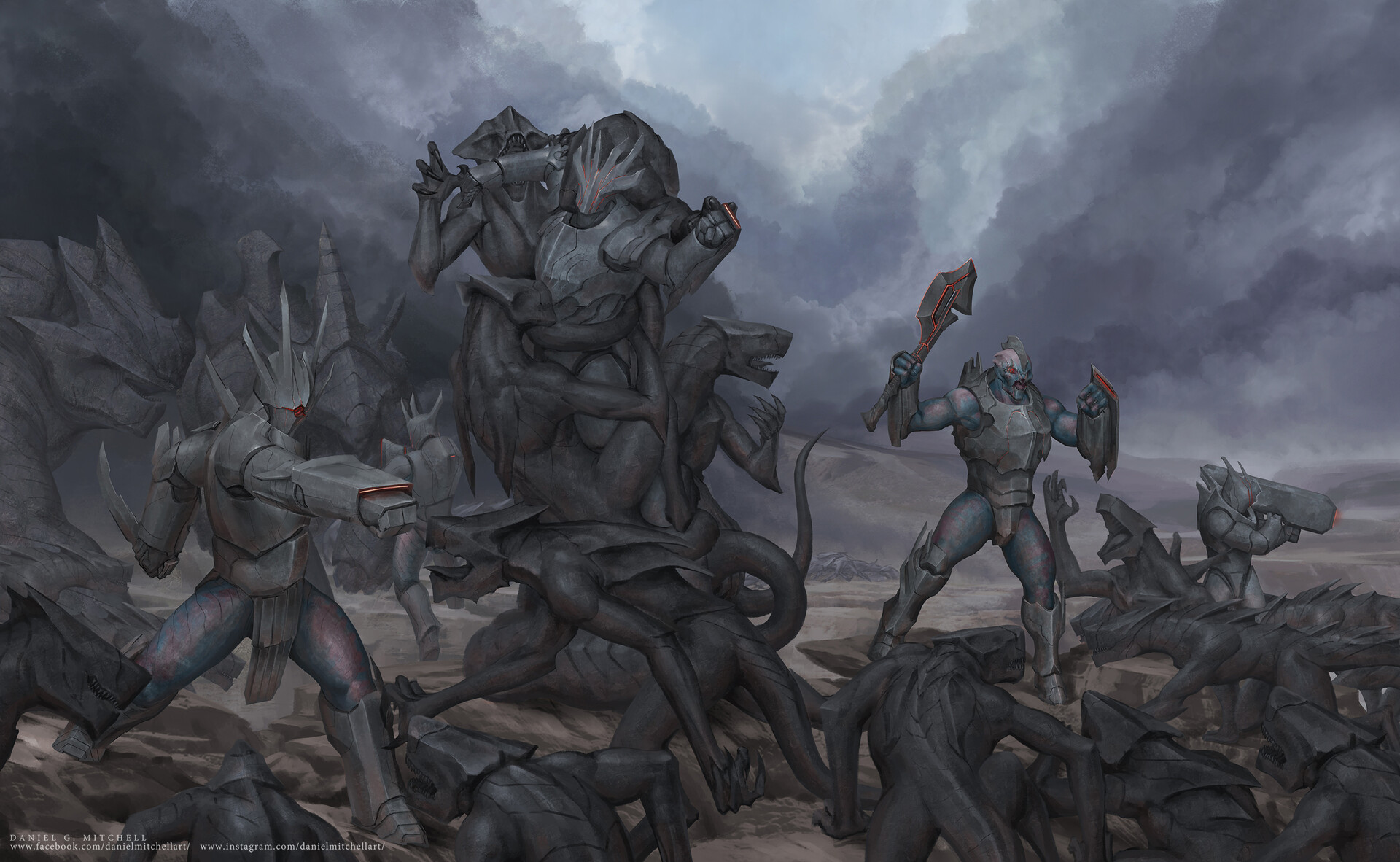 Daniel Mitchell - Science Fiction Battles 2019 - 2022