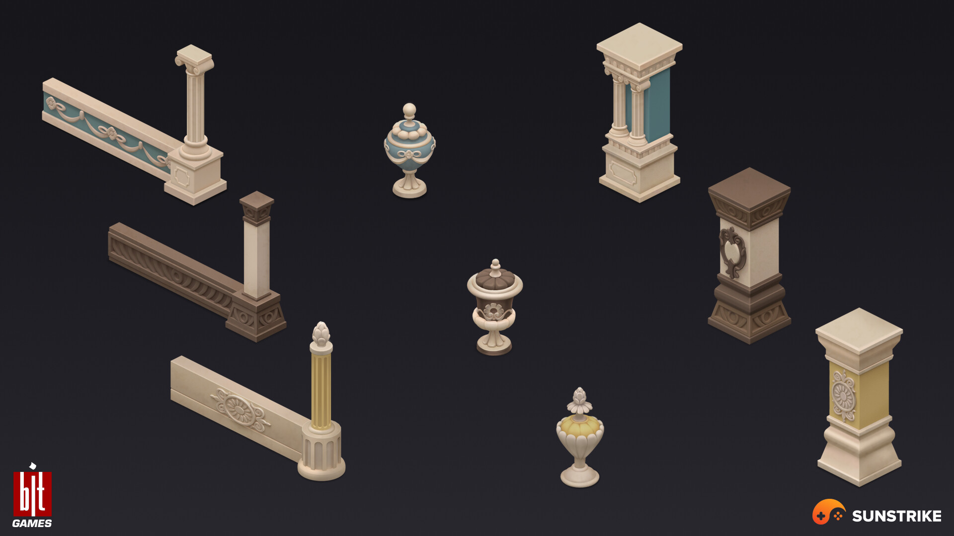 SunStrike Studios - Architectural environment objects