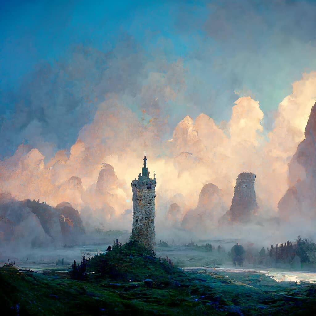 ArtStation - Tower of Mists