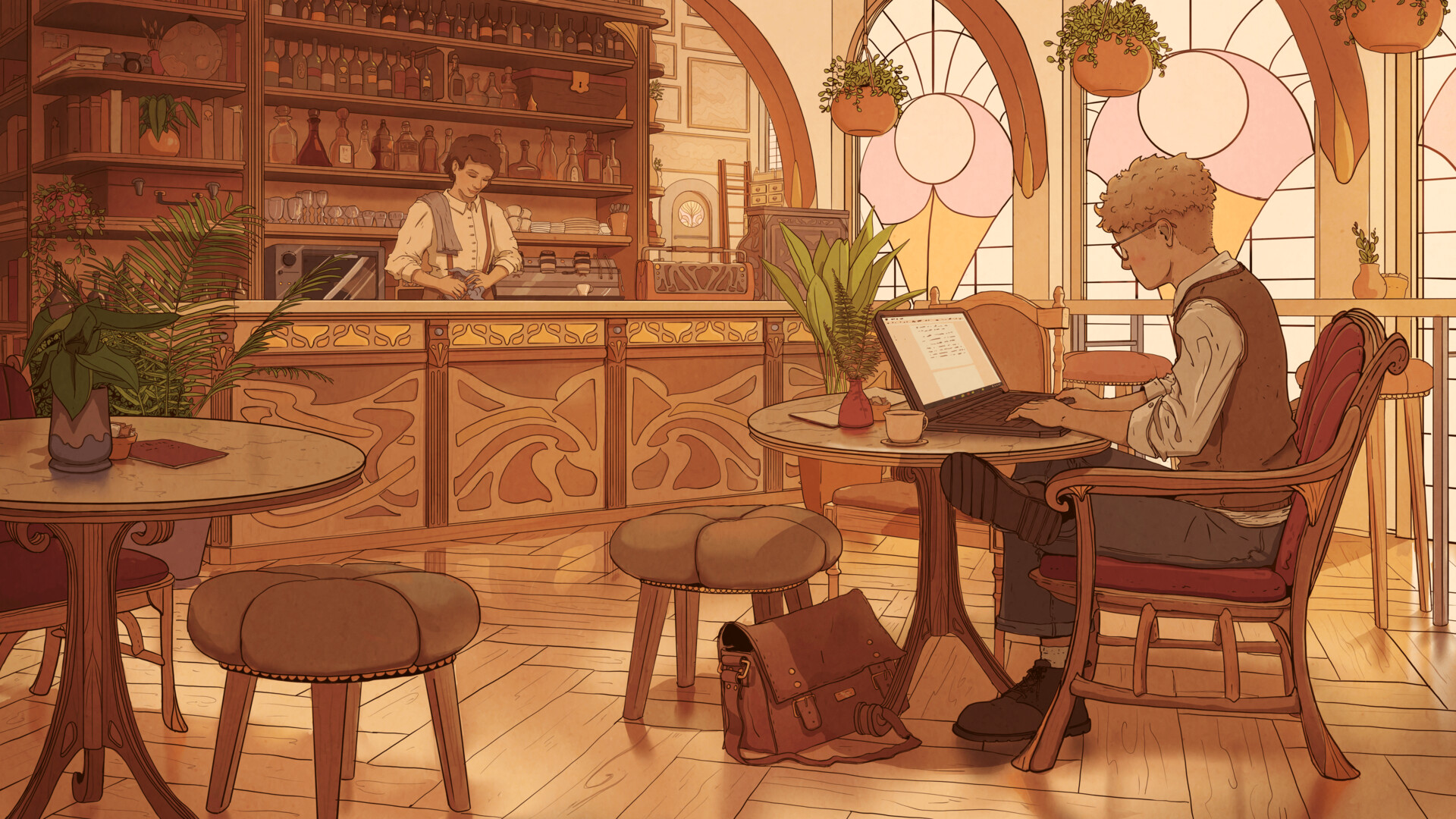 ArtStation - Earth Cafe