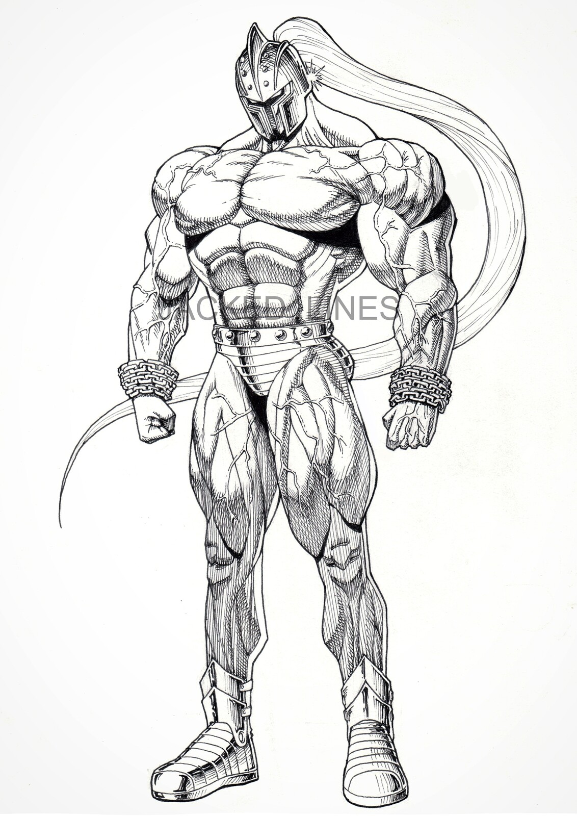 Jacky Lee - The Knight of Gainz aesthetic