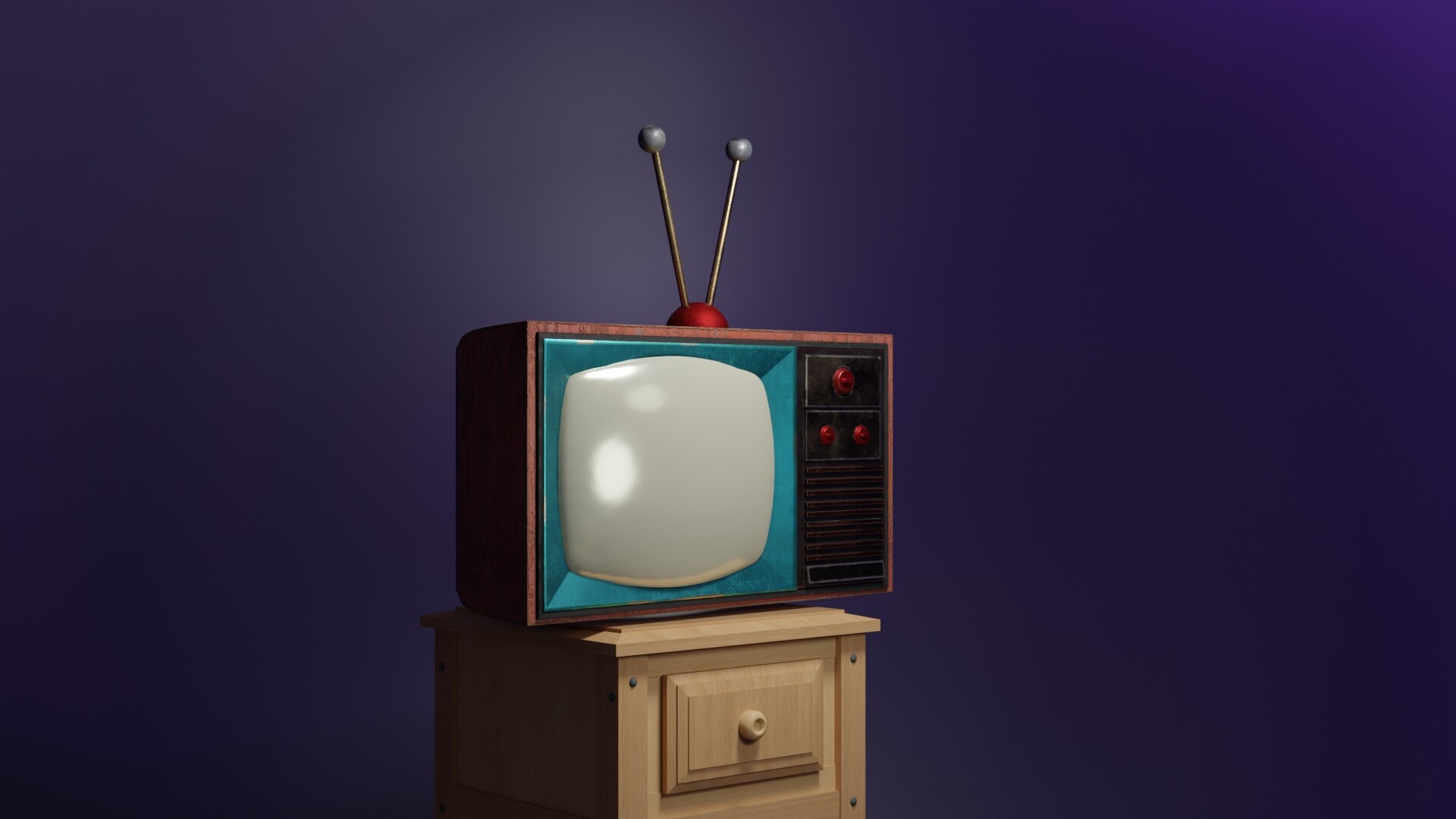 ArtStation - TV 3D Model