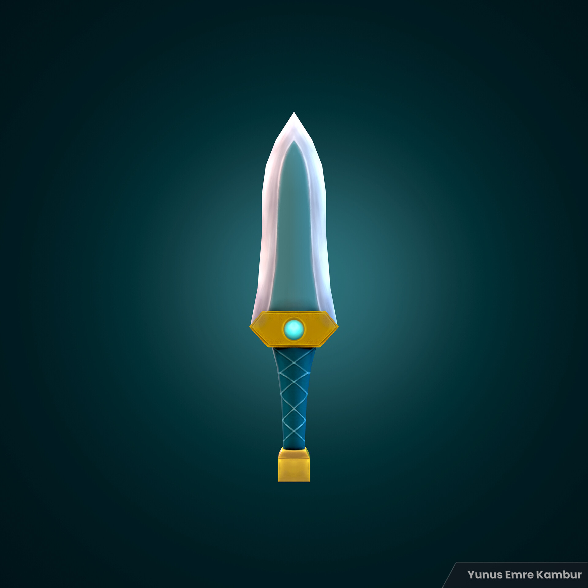 ArtStation - Guri Kaite | Stylized Dagger Handpainted