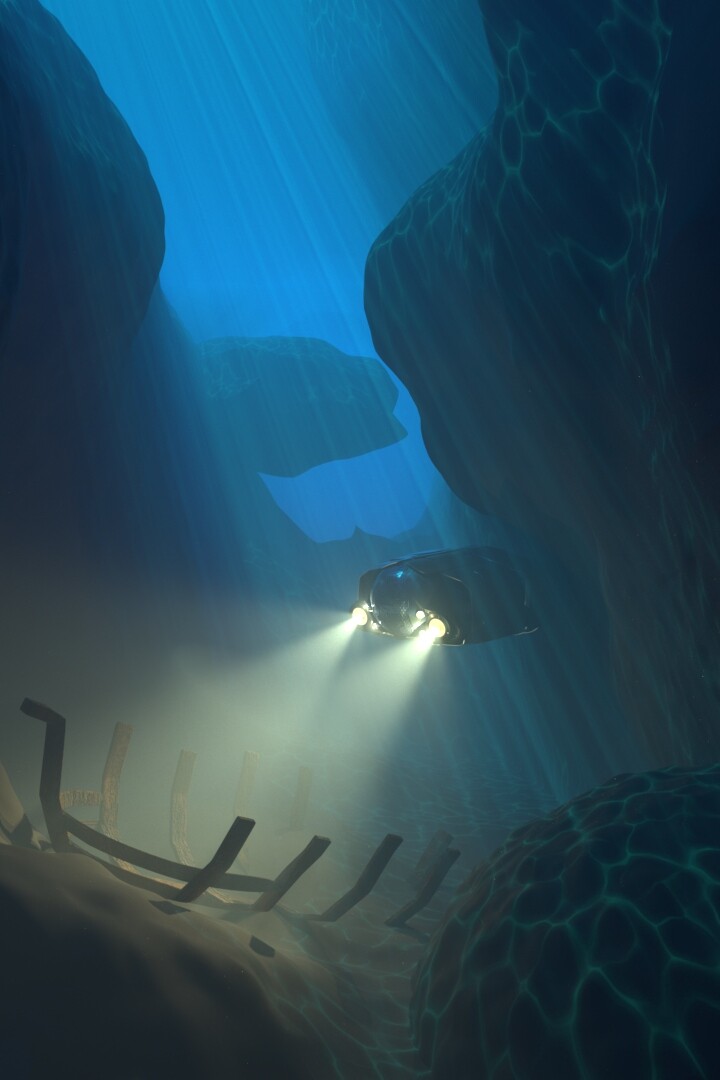 ArtStation - Under Water