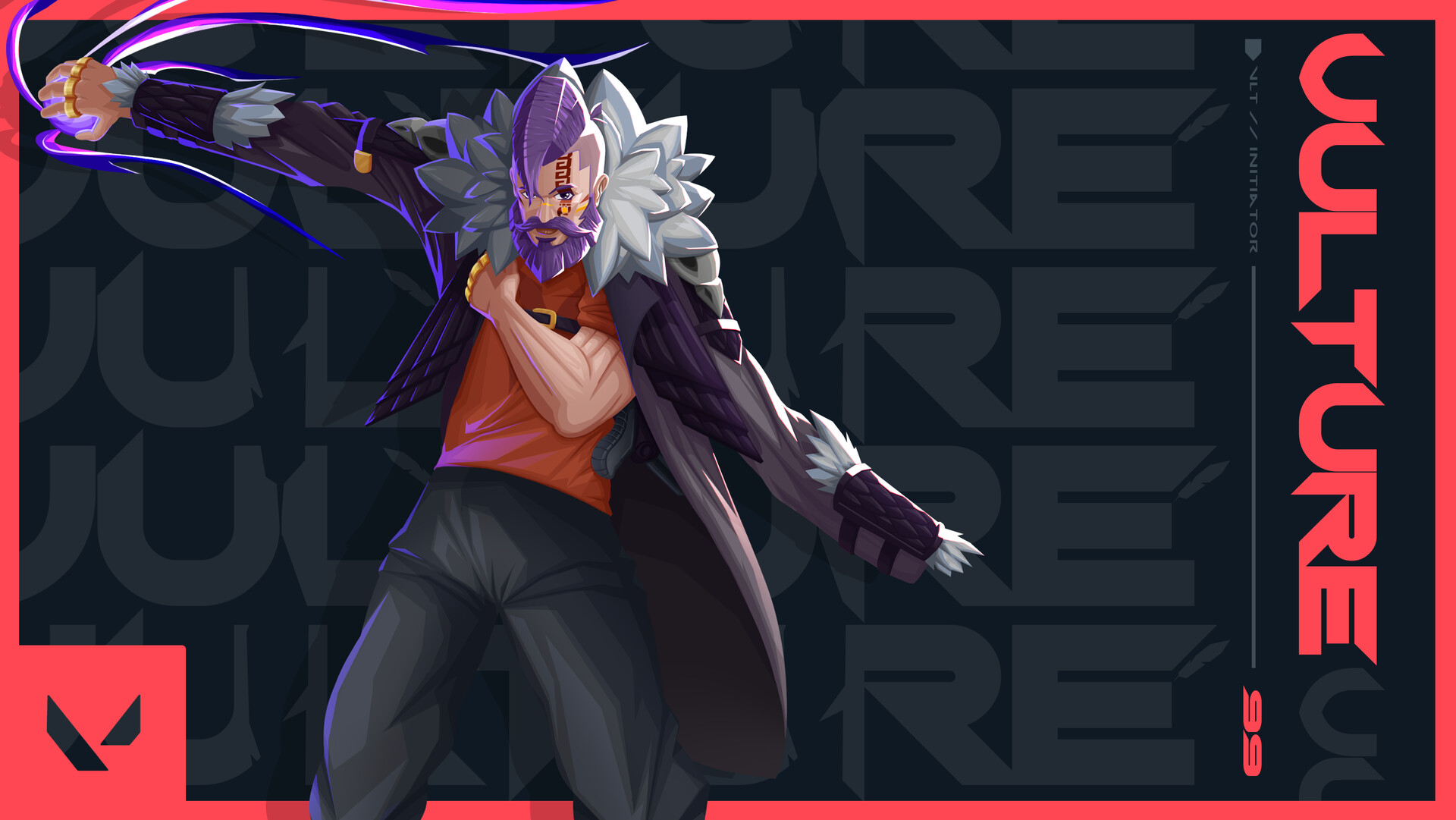 ArtStation - Vulture, Valorant Agent Fanmade Concept