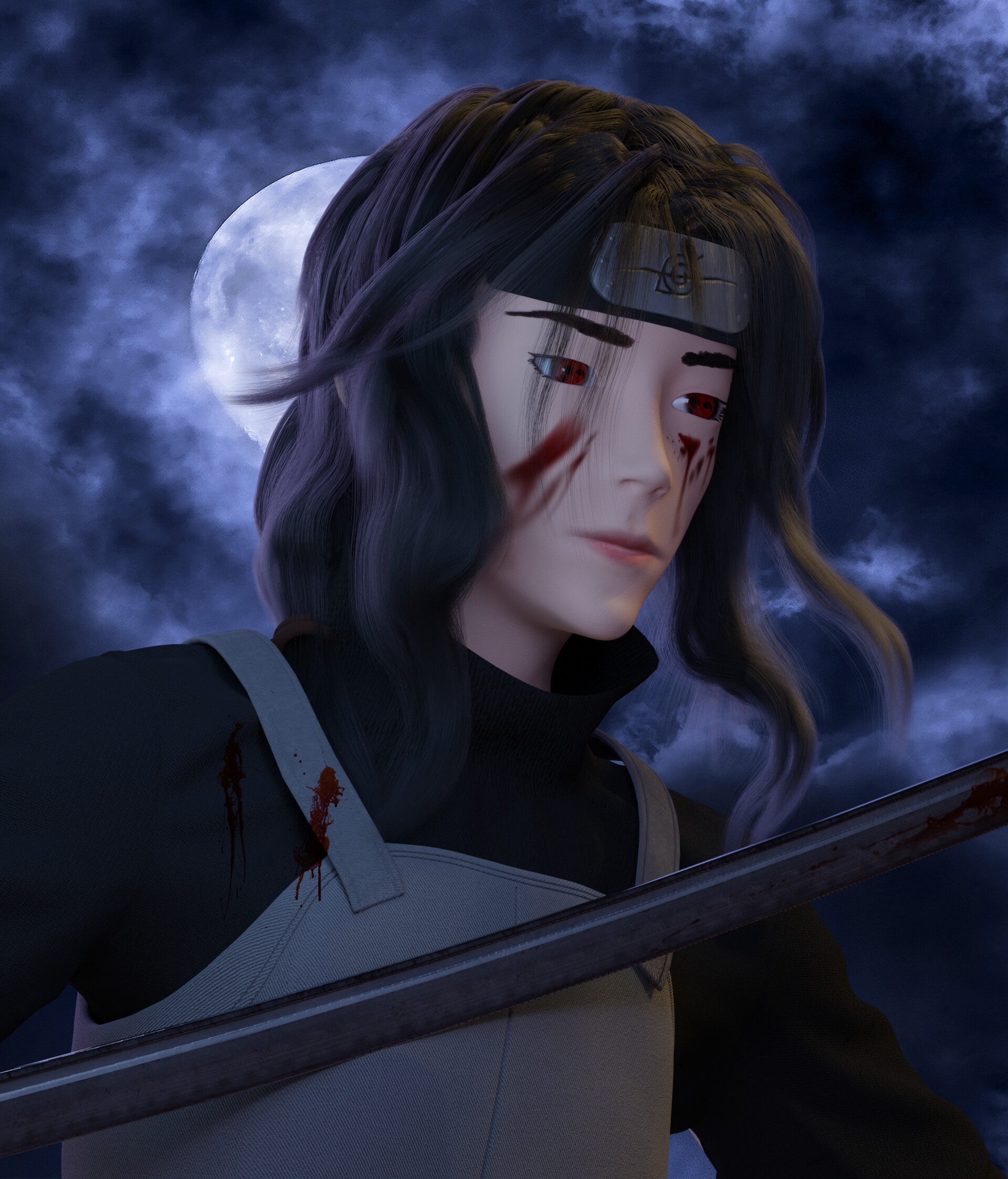 ArtStation - uchiha itachi
