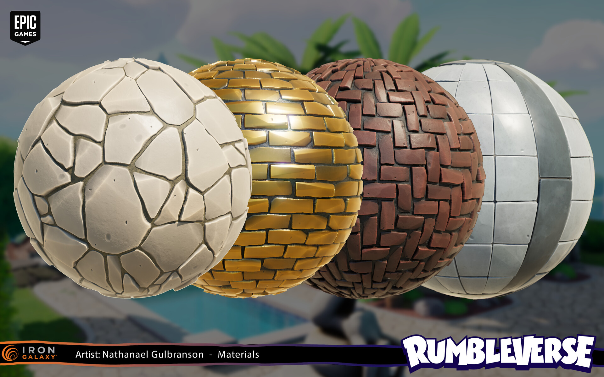 Nathanael Gulbranson - Rumbleverse - Material Art