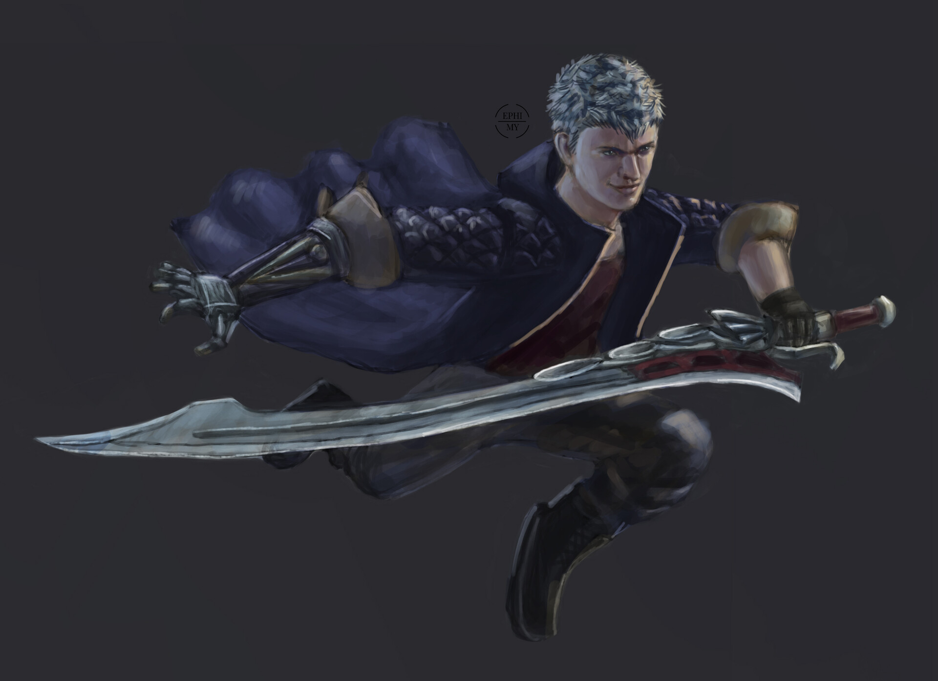 ArtStation - Nero from Devil May Cry