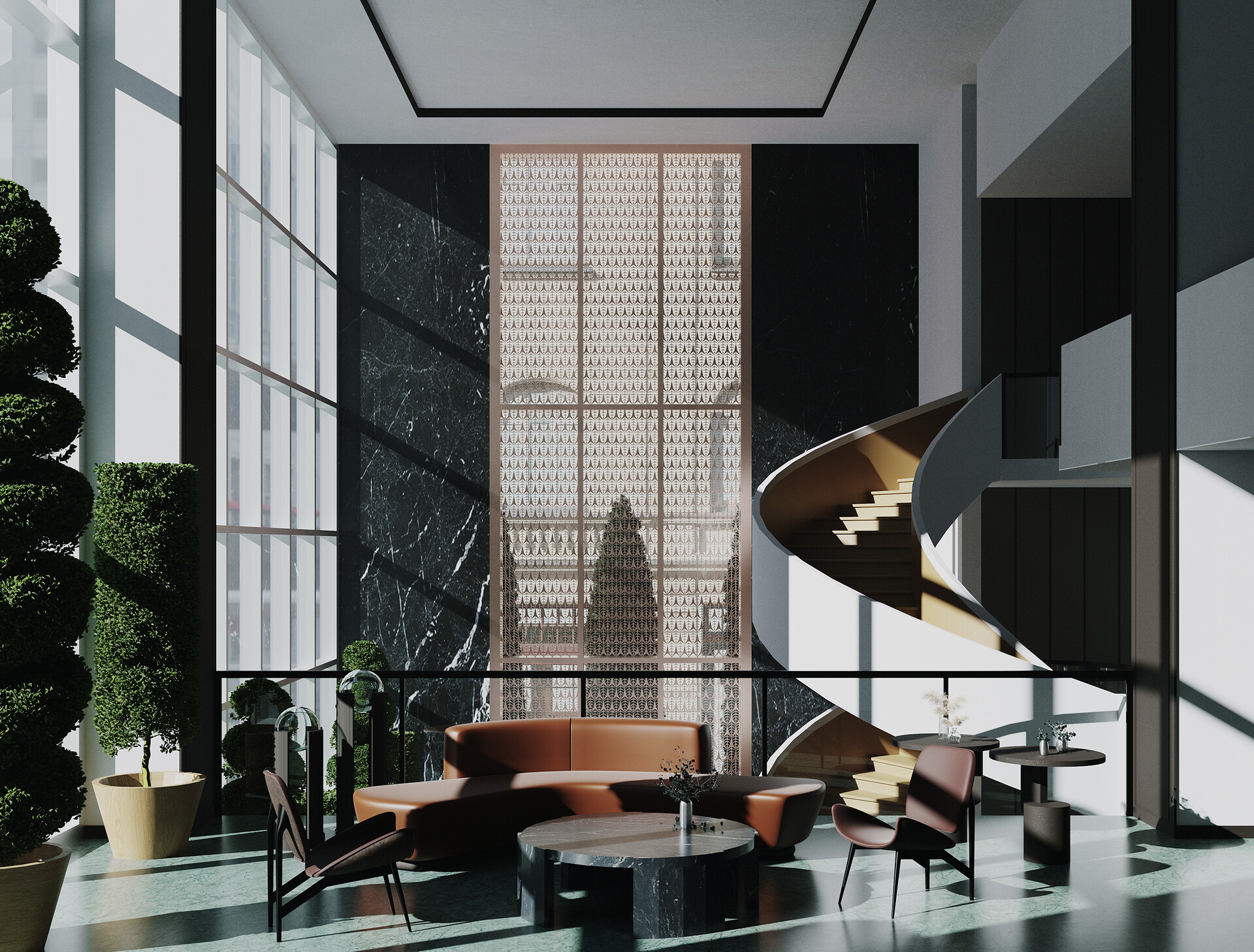 ArtStation - Hall visualization