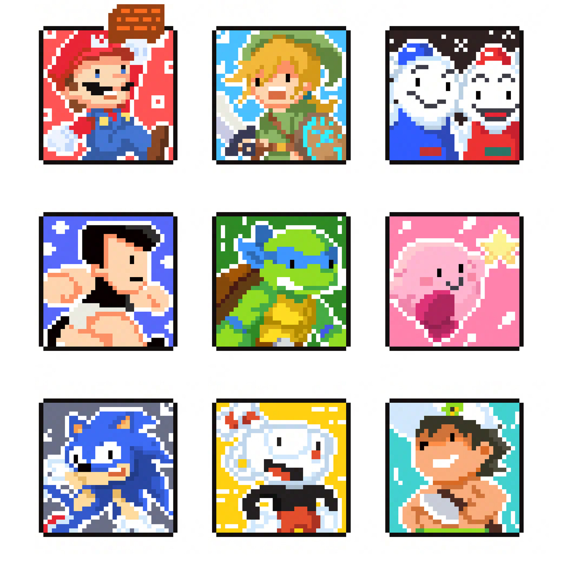 ArtStation - pixel art， animated characters 4，画神深圳线下ACG活动群、外包群：397595476