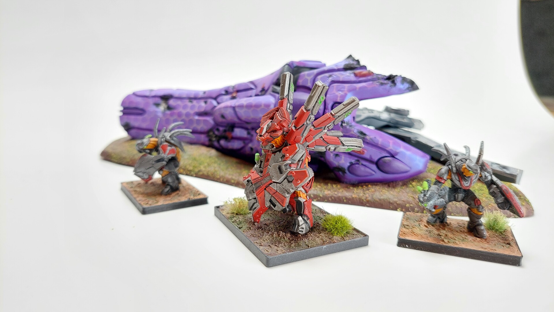 Vincent Colborn - Banished Hunter Captain - Halo Fan Miniature Sculpt