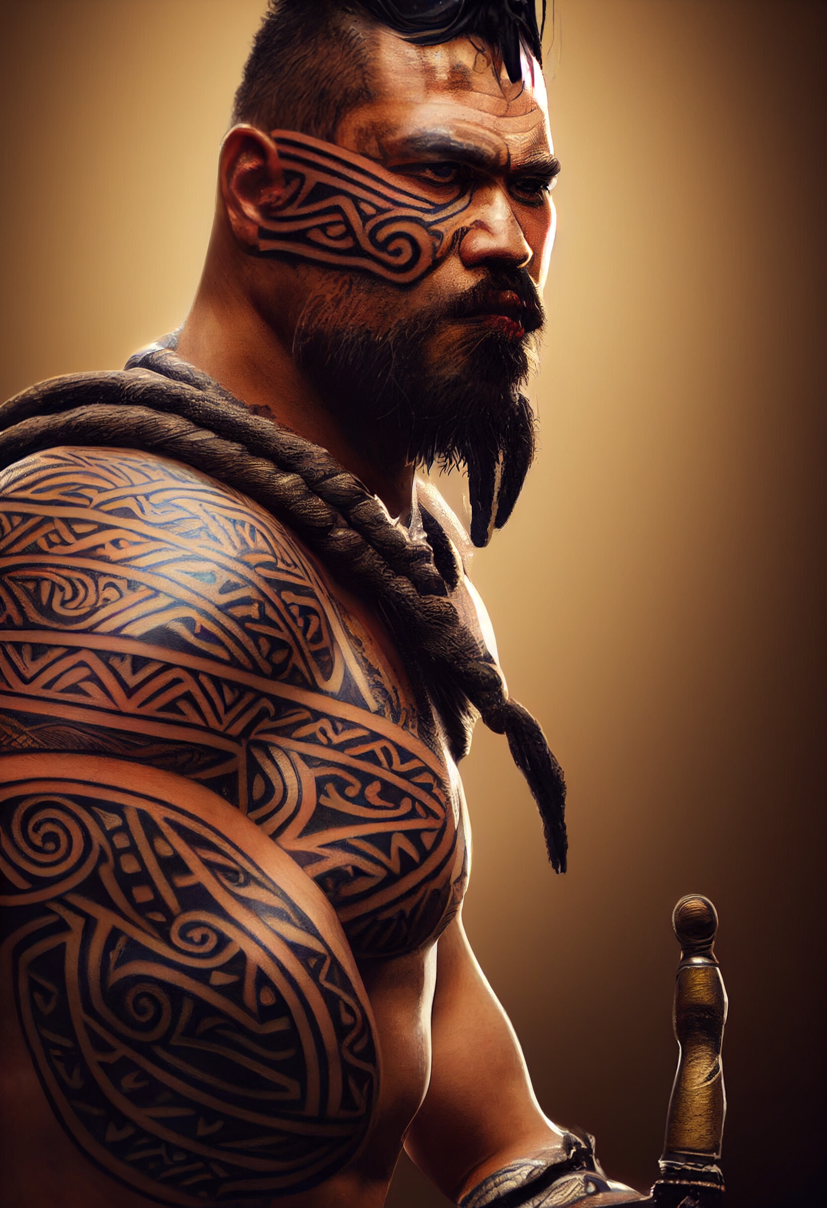 Maori Warrior by WindWaterCloud — ProUser.Me