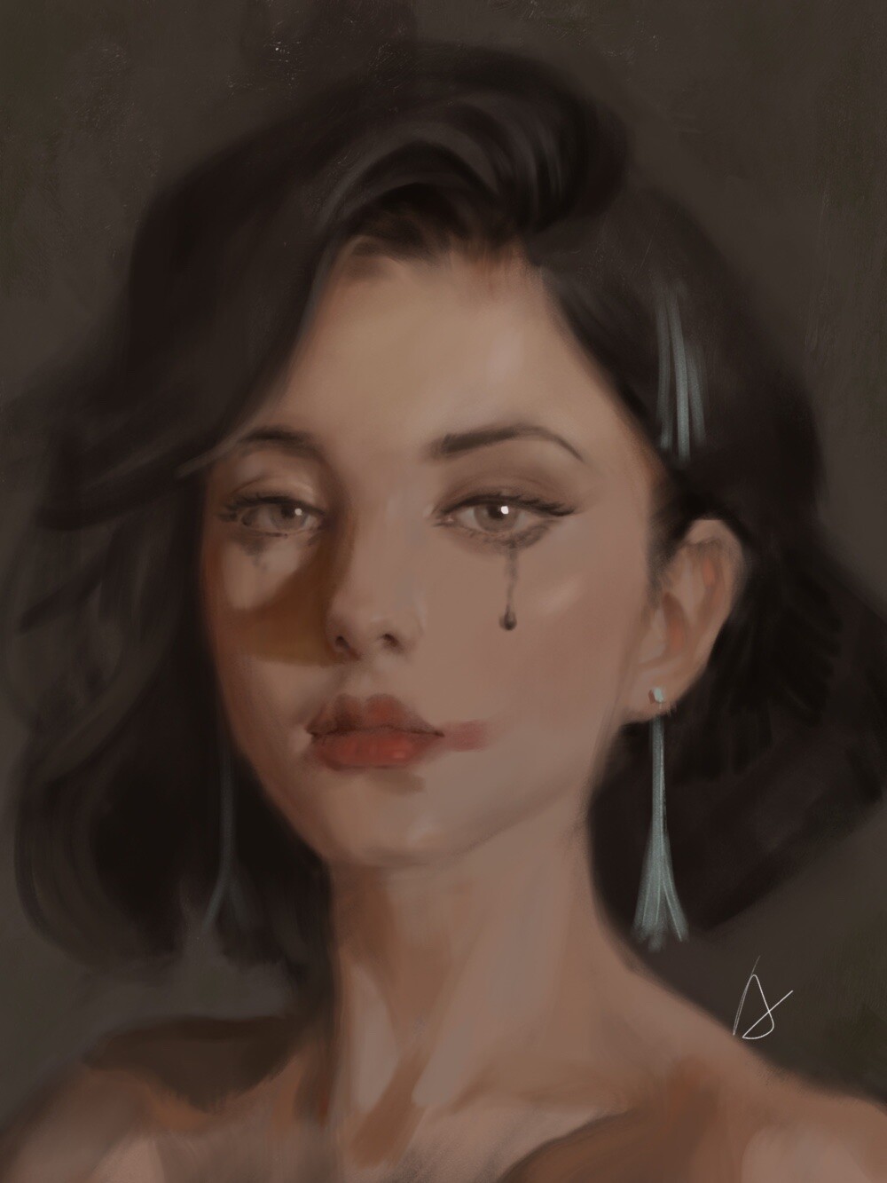ArtStation - Tears of sadness