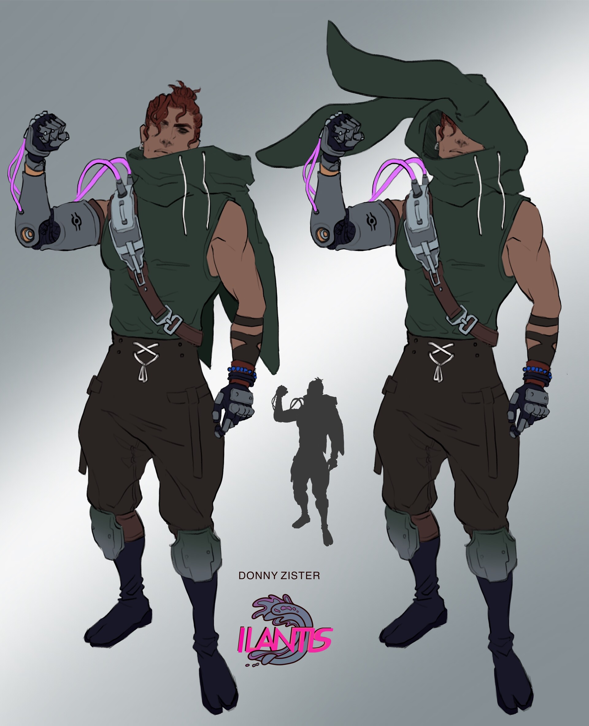 ArtStation - ILANTIS Original Character Concept Donny Zister