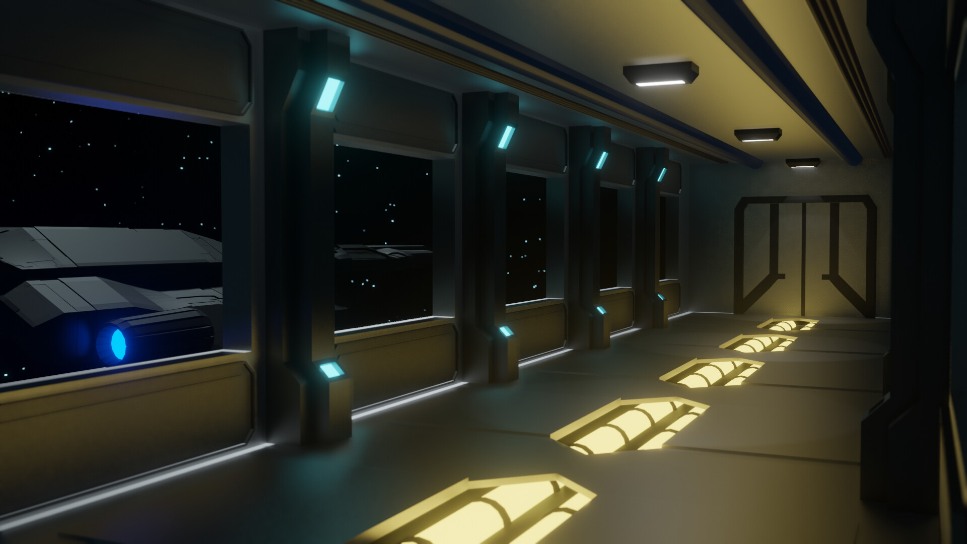 ArtStation - Space Corridor