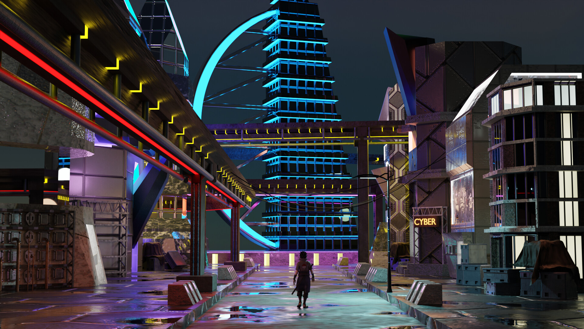ArtStation - Cyber City