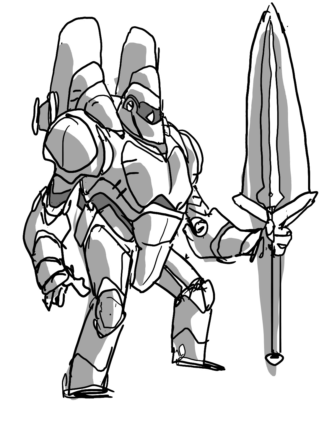 ArtStation - Mecha knight