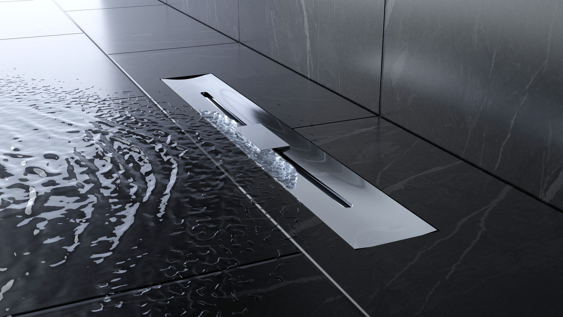 ArtStation - Shower Drain 3D Visualization