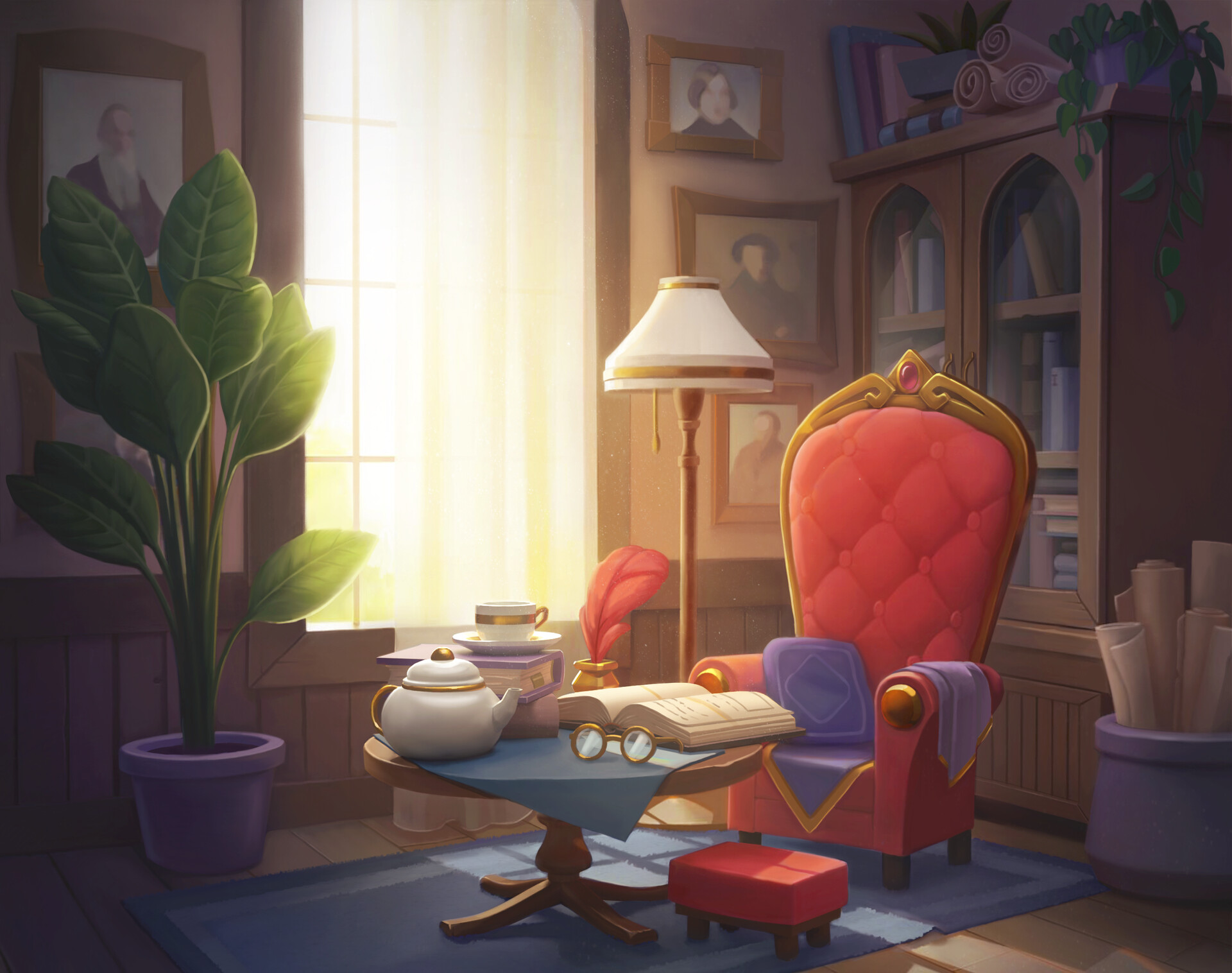 ArtStation - Writer's room