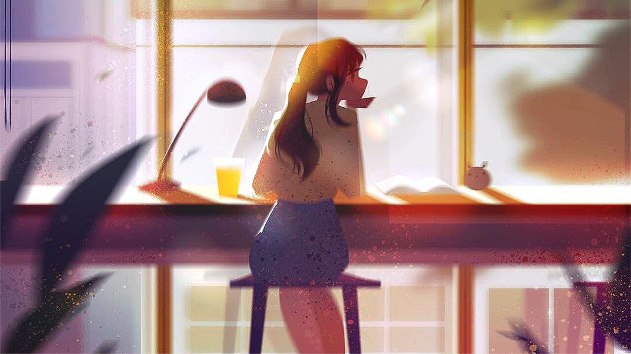 ArtStation - AUTUMN MORNING 🍁 | LoFi Hip Hop Mix!