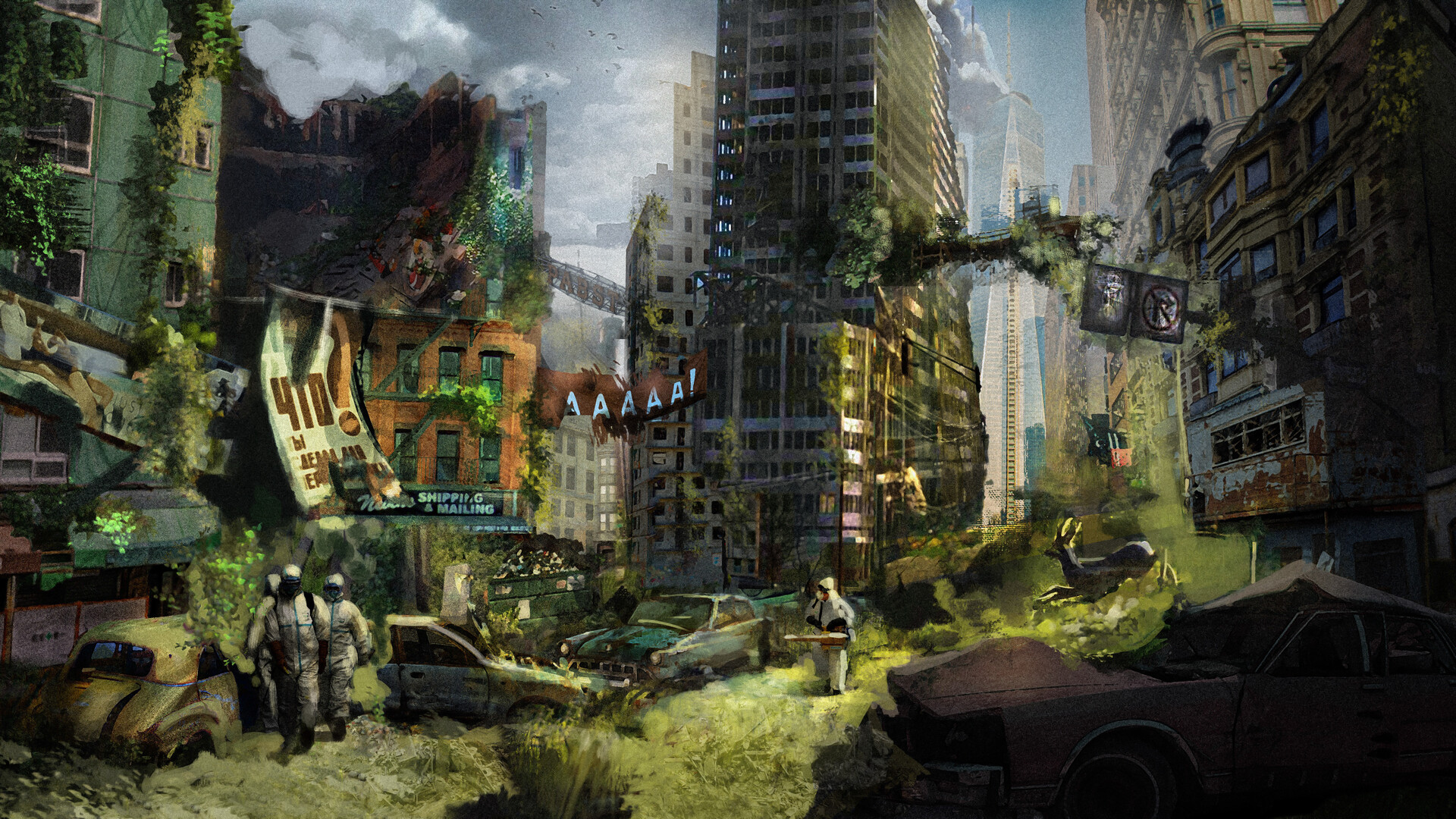 ArtStation - Abandoned city