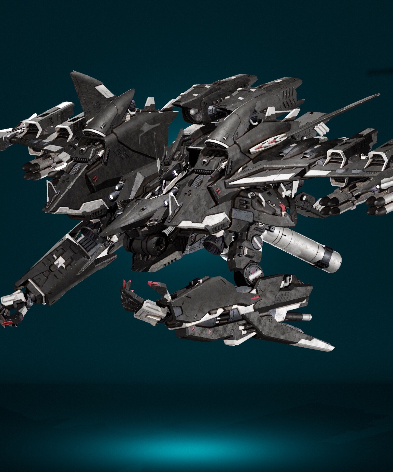 ArtStation - Original mecha no. 1 Upper half