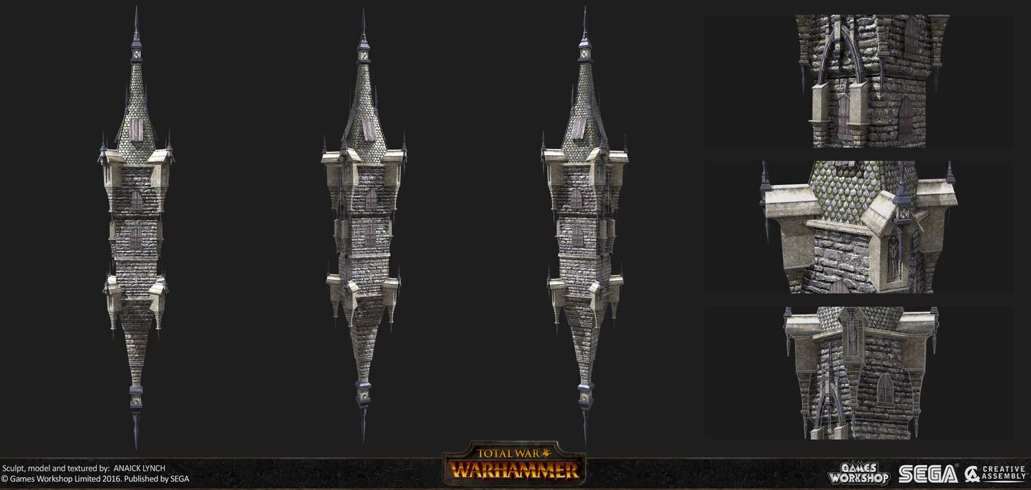 Anaick (Nikki) Lynch - Total War Warhammer I Environment Artwork ...