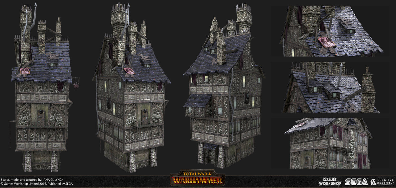 Anaick (Nikki) Lynch - Total War Warhammer I Environment Artwork ...