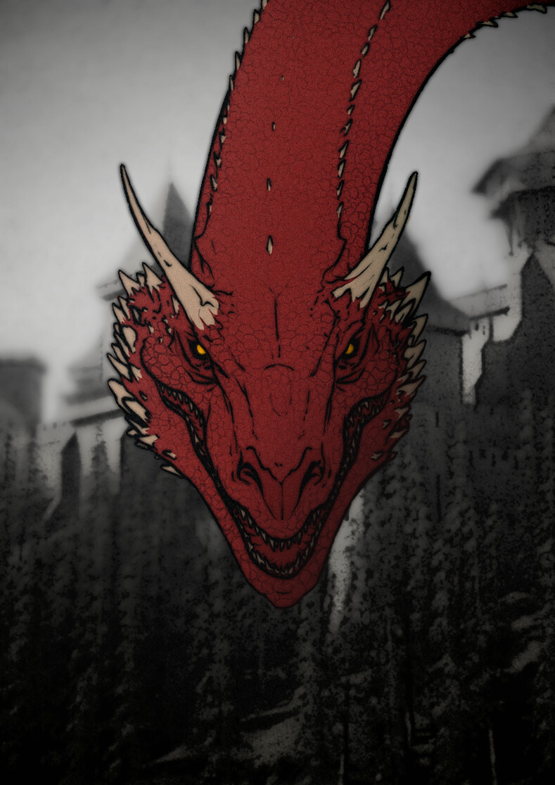 ArtStation - The Blood Wyrm