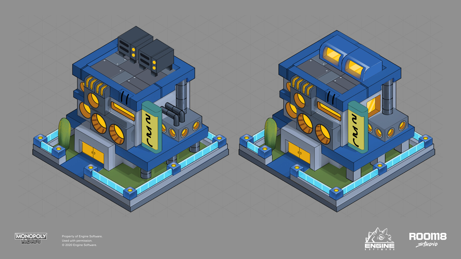 Room 8 Studio - Portfolio - Stylized Buldings Pack