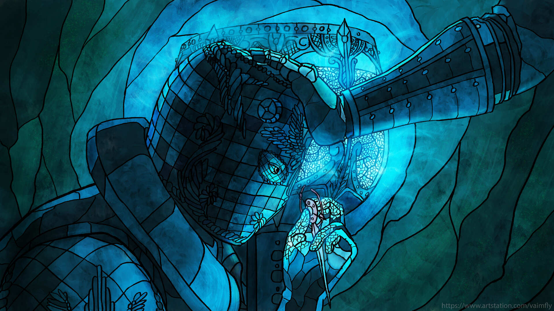 ArtStation - Explication - artistic solution for the student cartoon ...