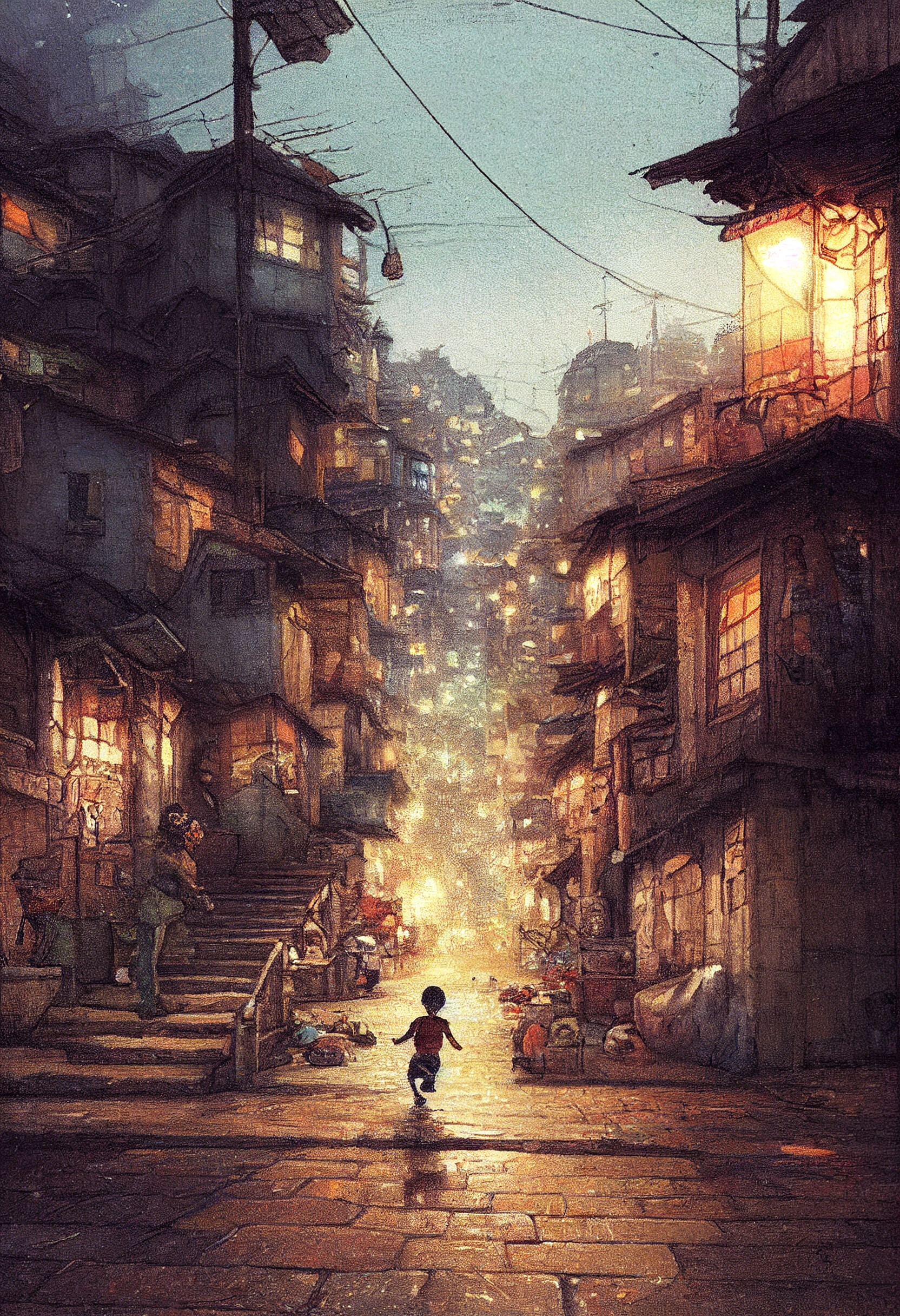 ArtStation - Running boy