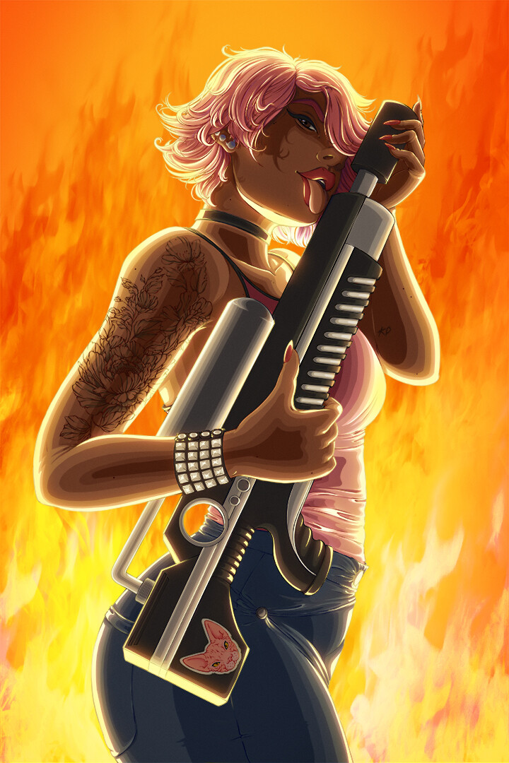 ArtStation - Playing With Fire