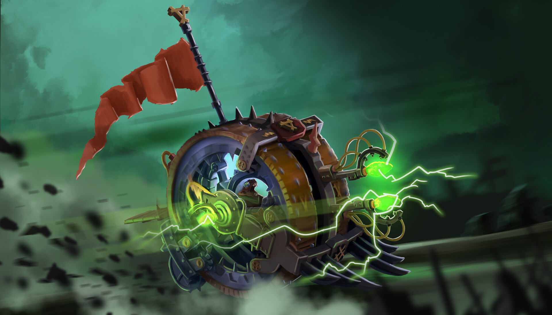 ArtStation - Skaven warp roll