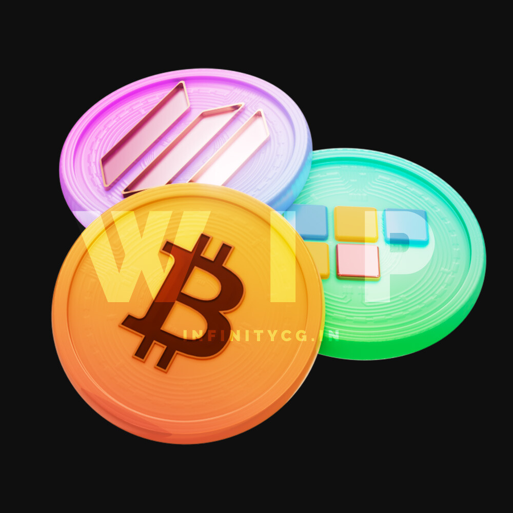 INFINITY CG - Crypto Coins | Animation