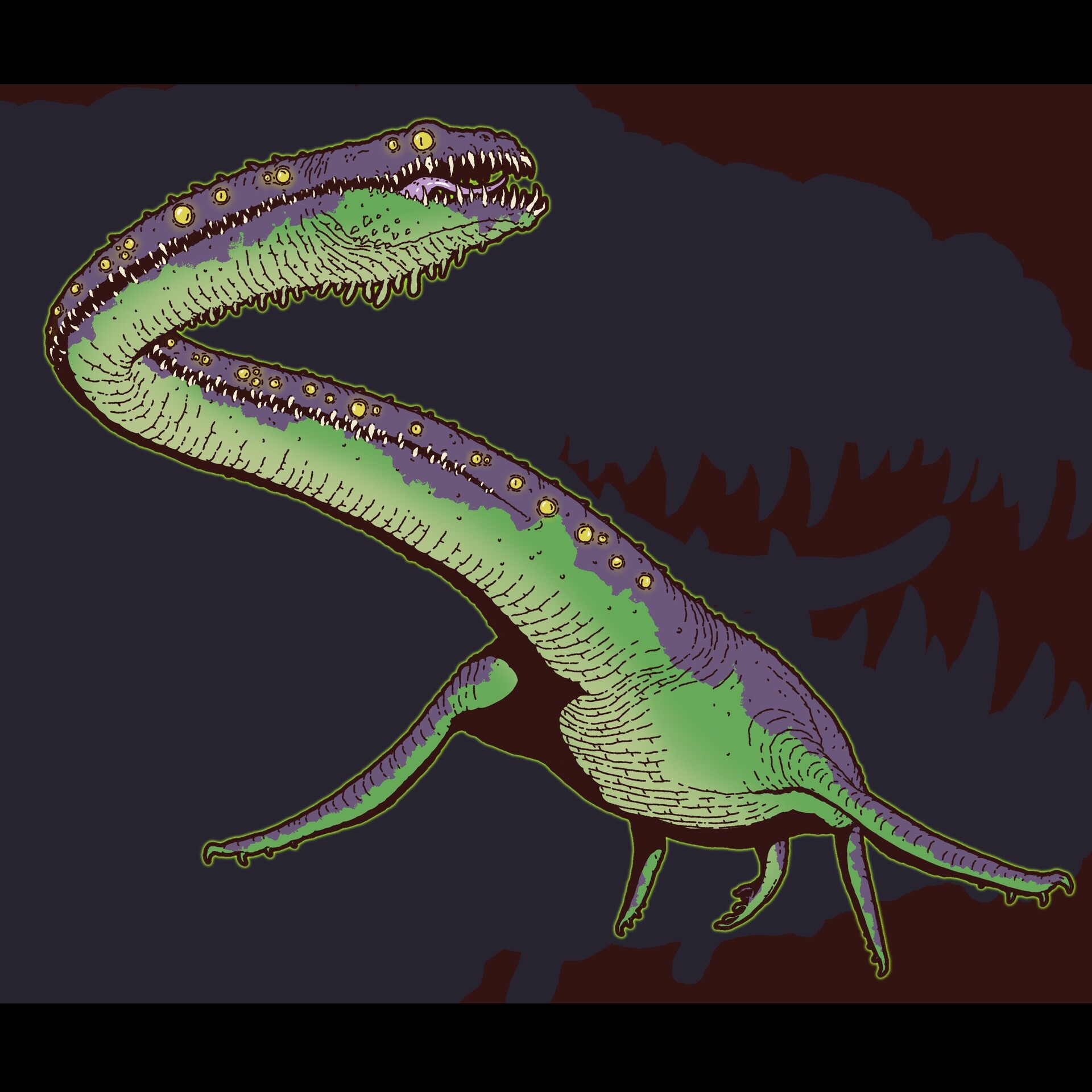 ArtStation - Mesozoic Monster 01 - Plesiosaur