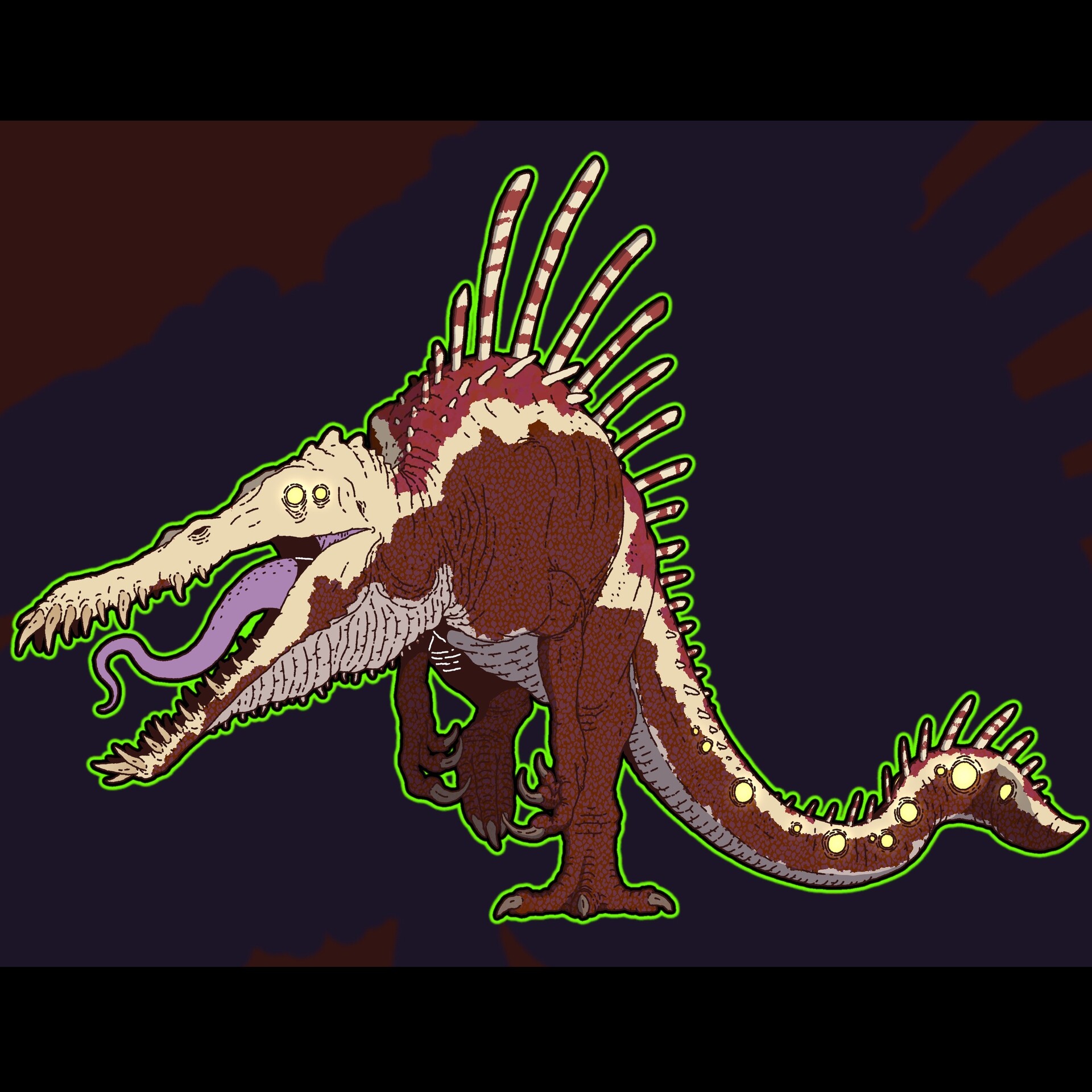 ArtStation - Mesozoic Monsters 05 - Spinosaurus