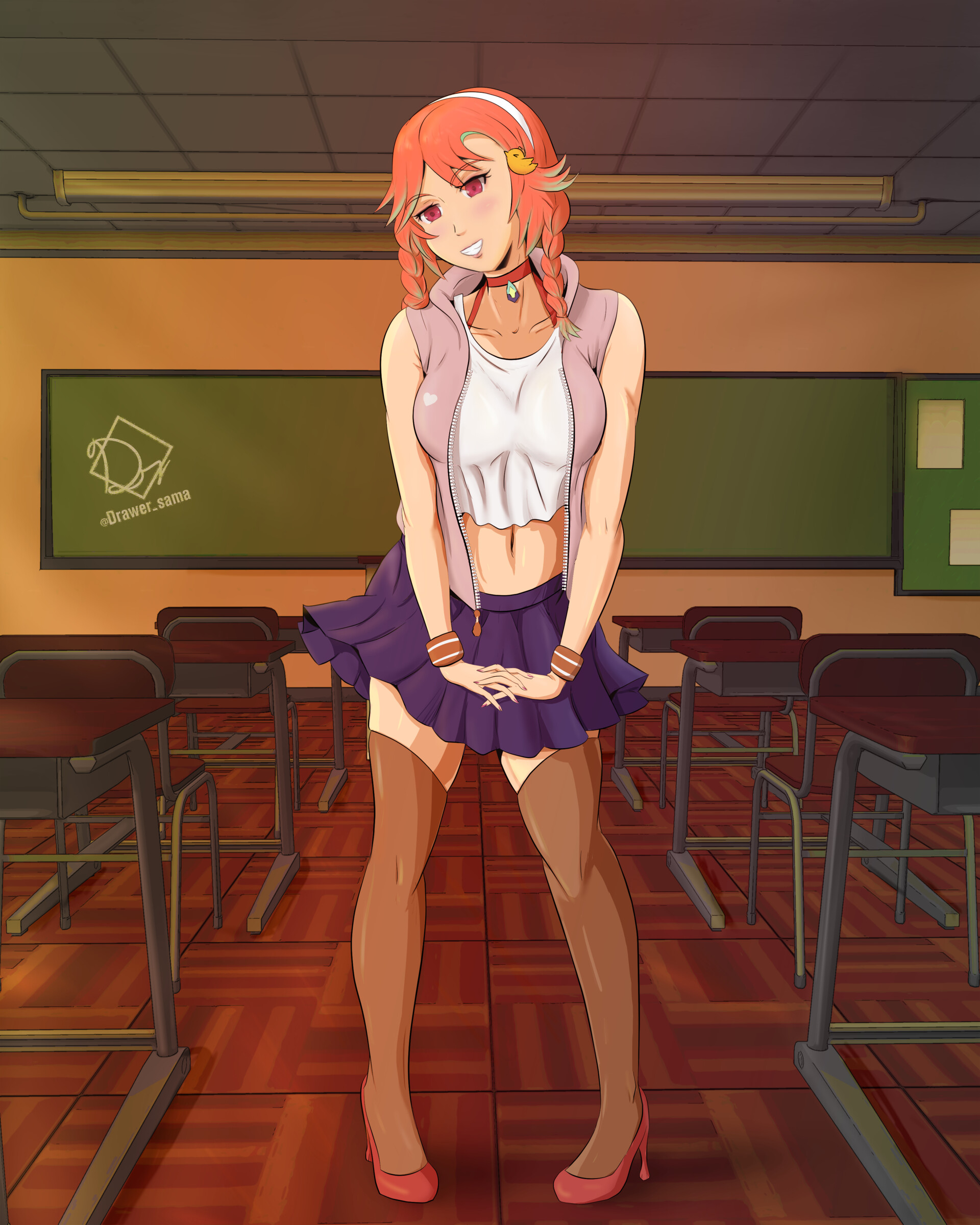 ArtStation - In the classroom