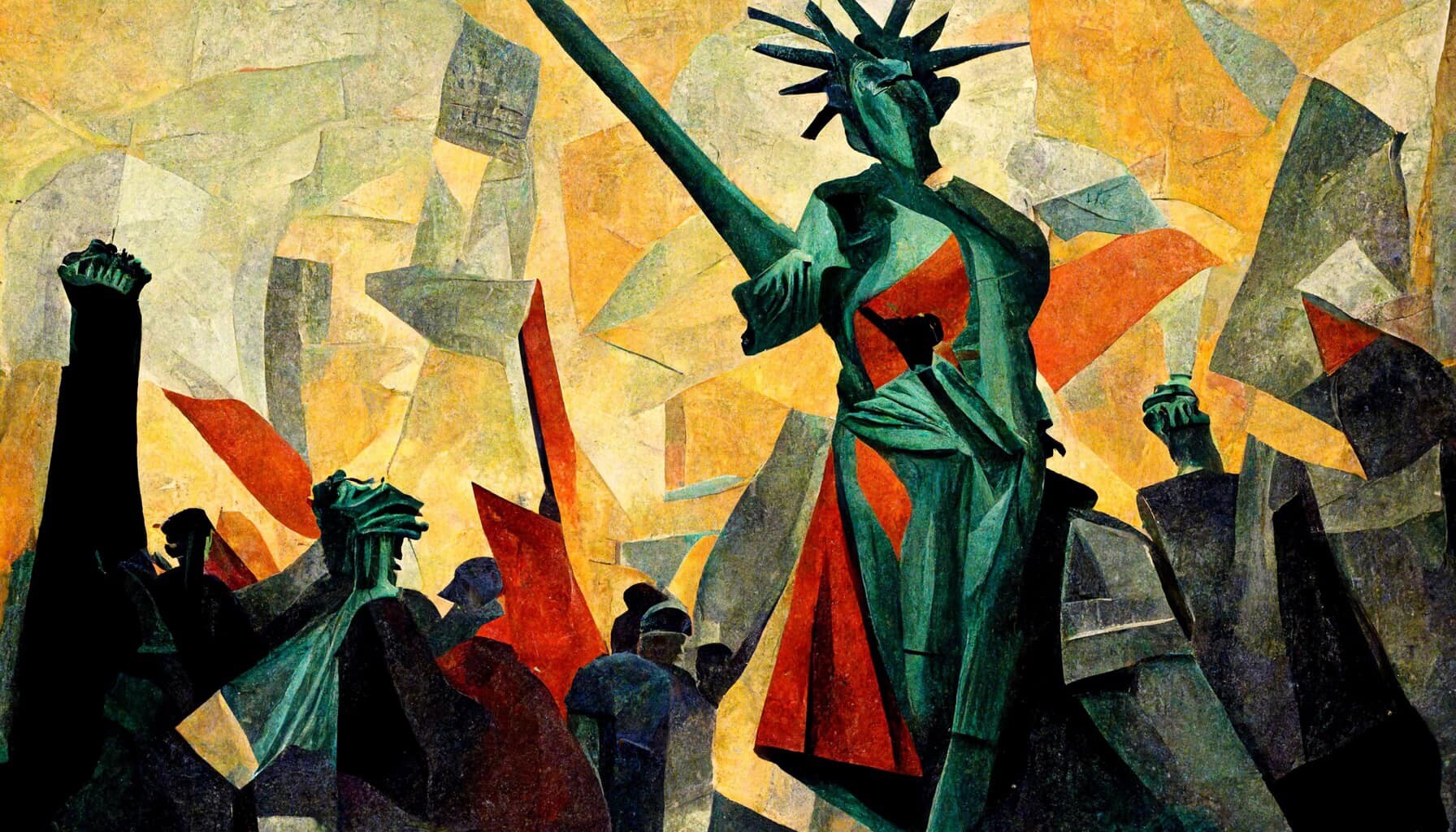 ArtStation - Liberty VS Fascism