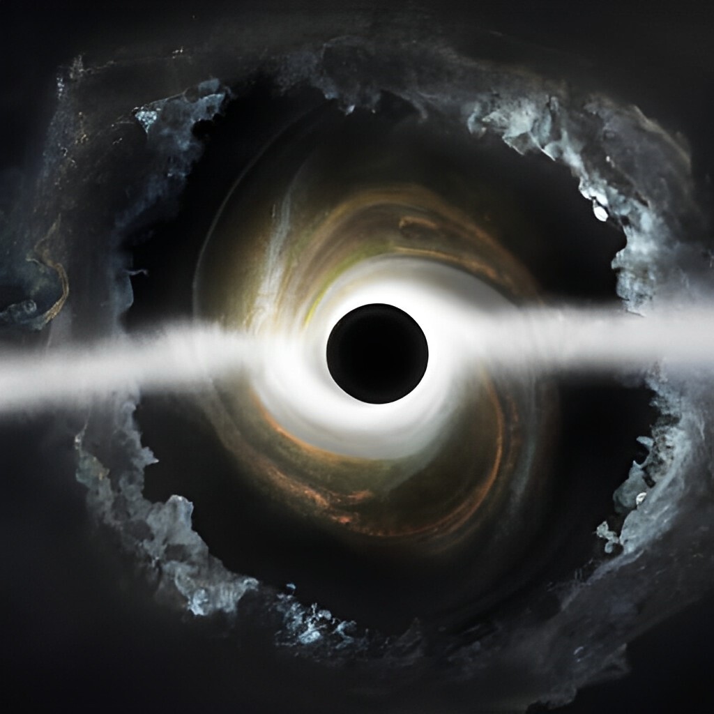 ArtStation - The Black Hole - Made By AI