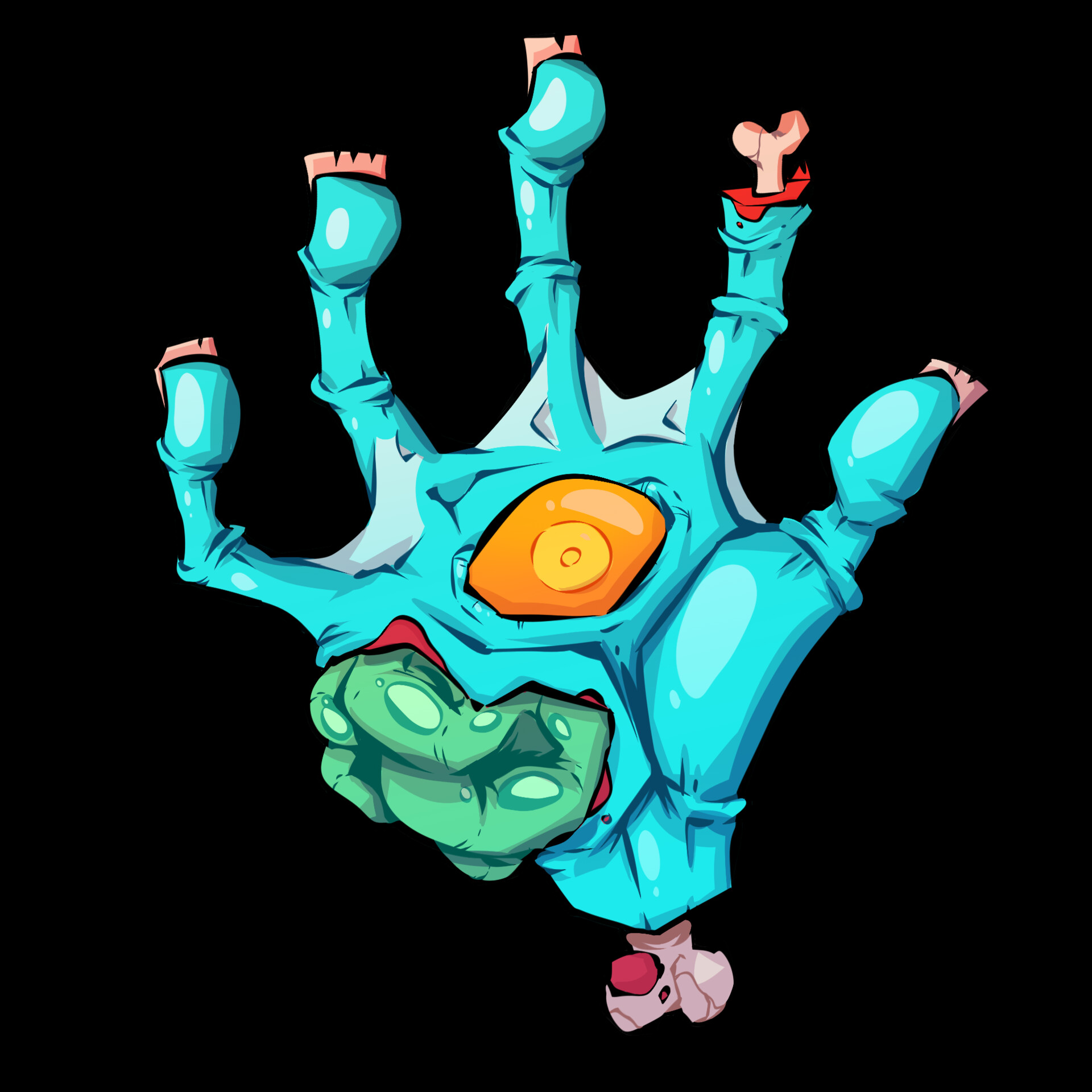 ArtStation - zombie hand