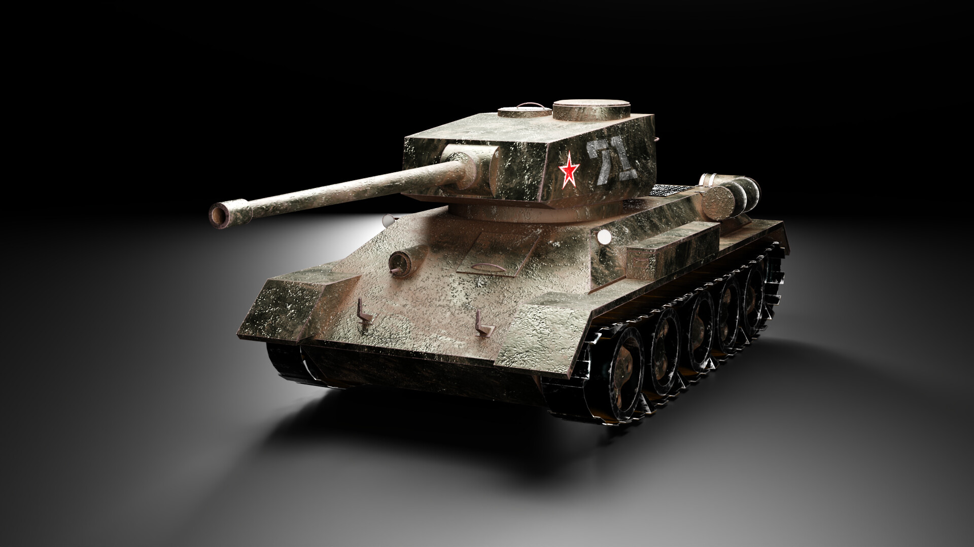 ArtStation - Tank T-34