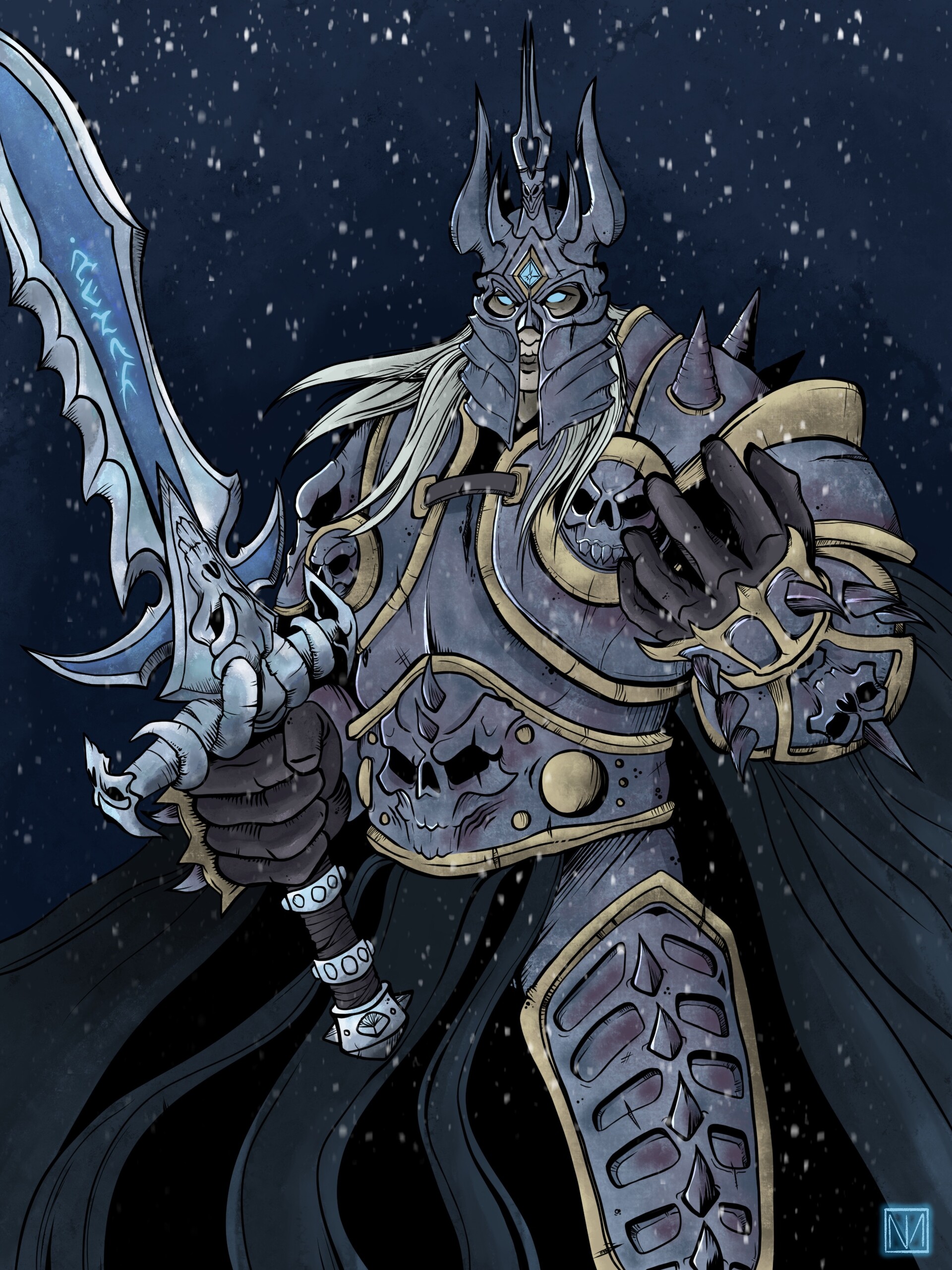 ArtStation - Arthas Menethil, the Lich King