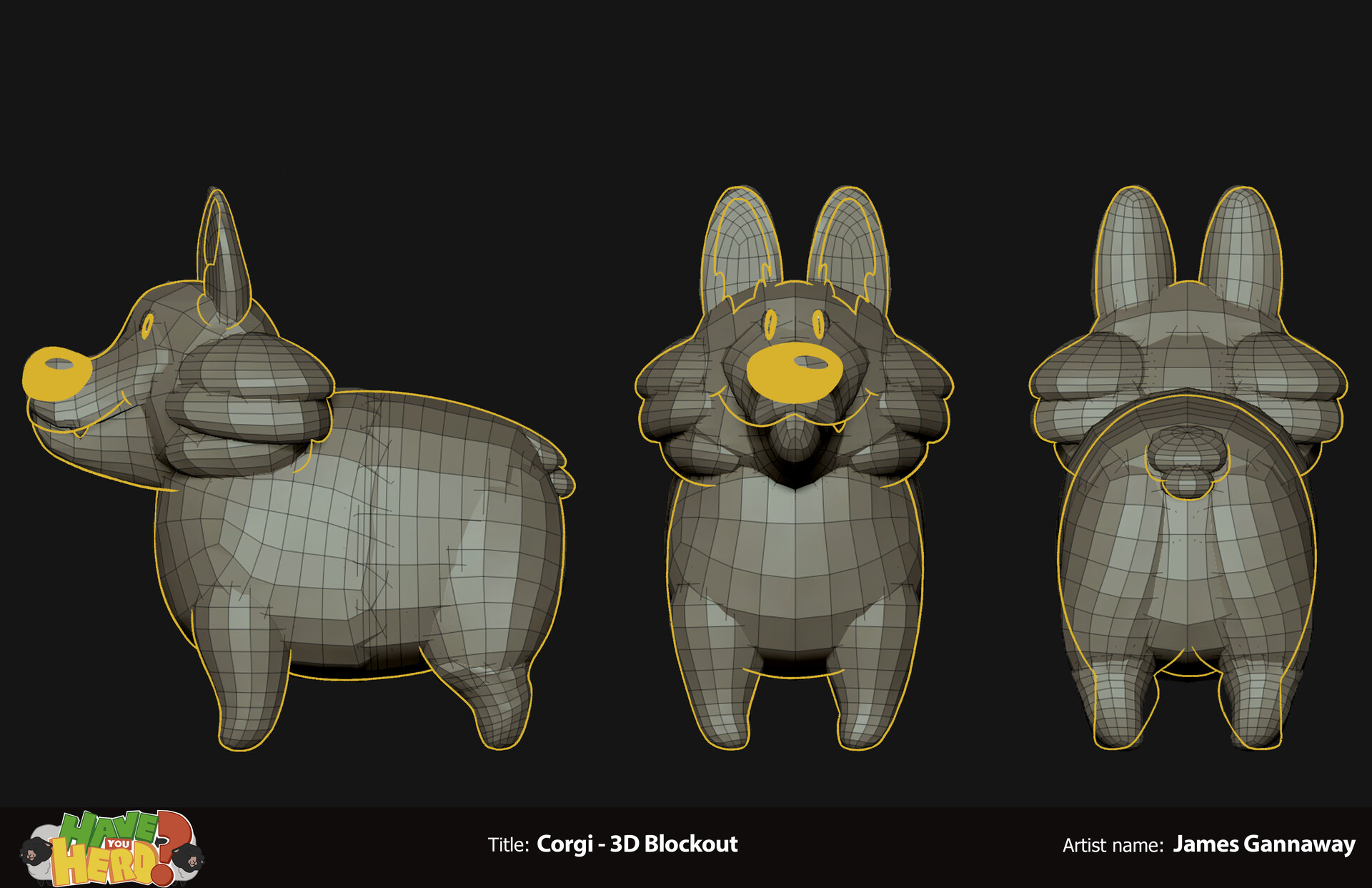 James Gannaway - Nugget the Corgi (Have You Herd)